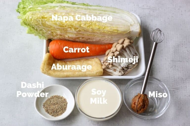How To Make Japanese Napa Cabbage Soup - Chef JA Cooks