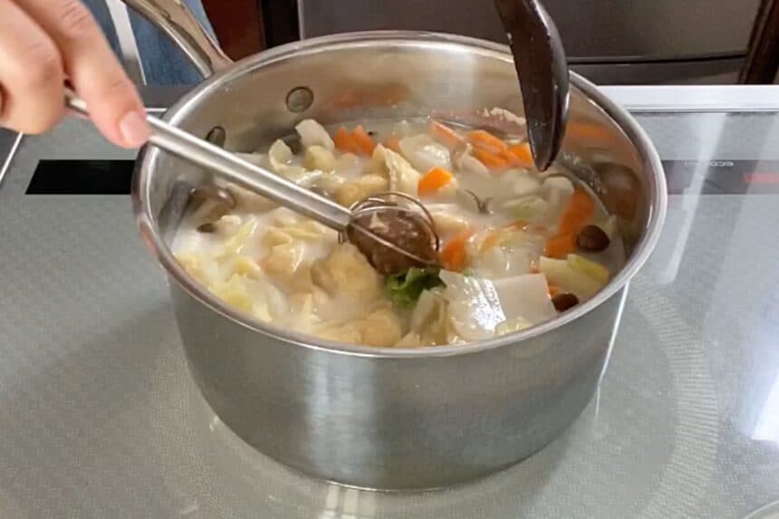 Japanese Napa Cabbage Soup - Chef JA Cooks