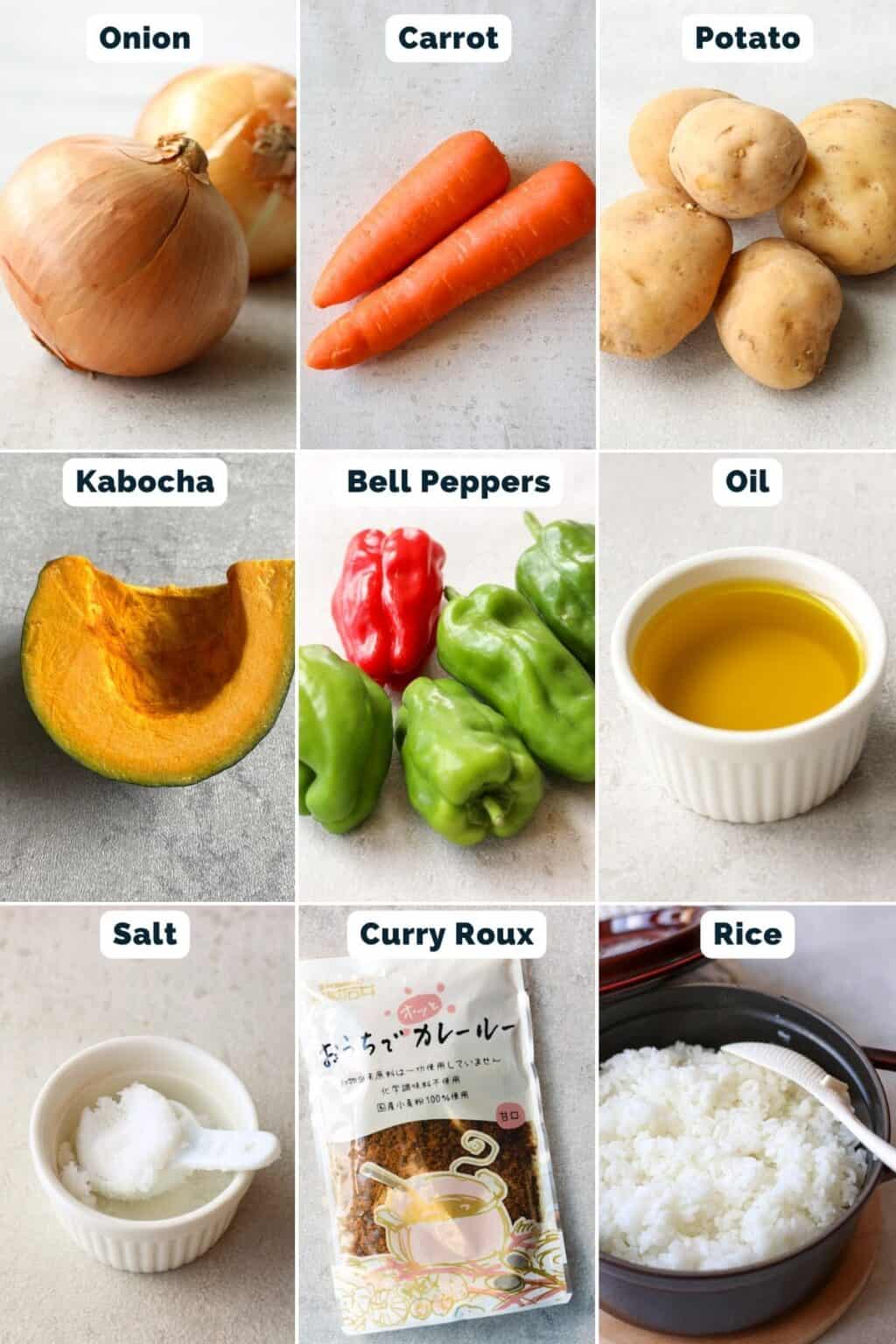 Japanese Vegetable Curry Rice - Chef JA Cooks