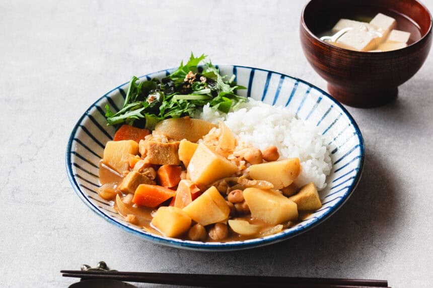 Japanese Vegetable Curry Rice - Chef JA Cooks