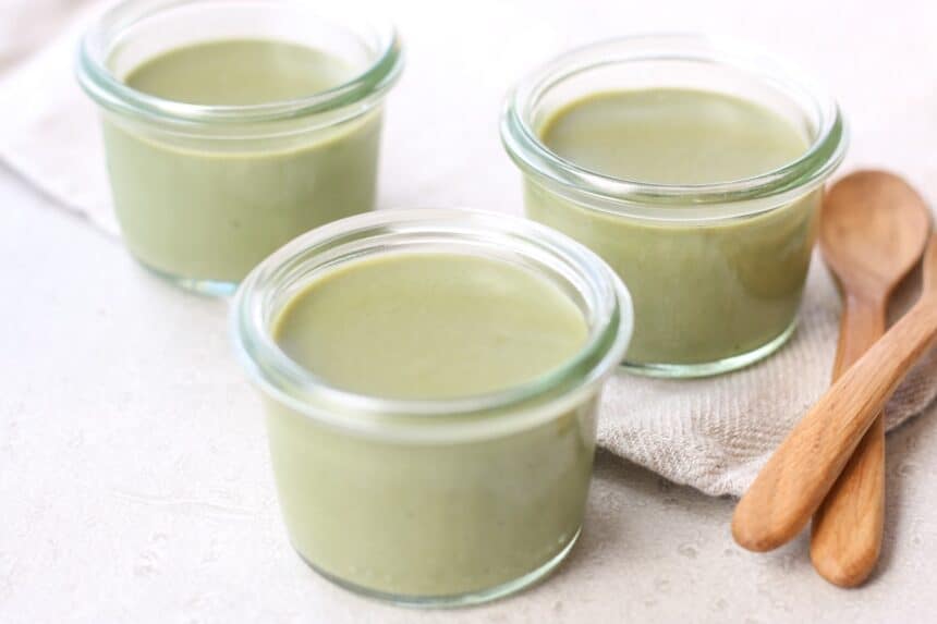 Creamy Matcha Pudding (Vegan) | Chef JA Cooks