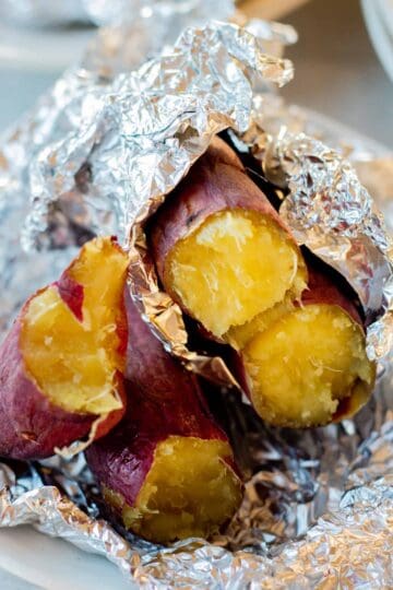 Yaki Imo (Japanese Sweet Potato Recipe) - Chef JA Cooks