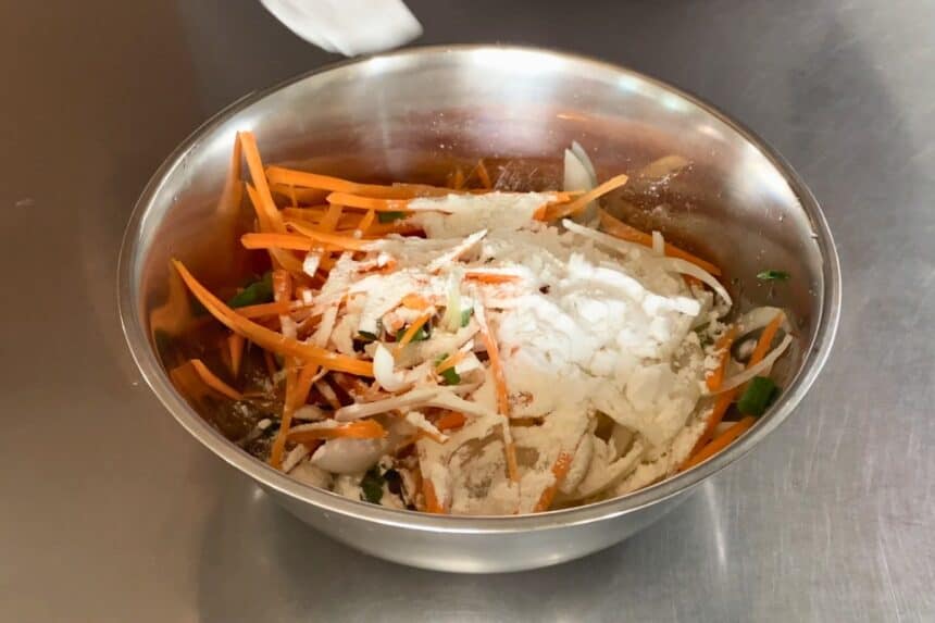 Easy Kakiage Tempura (Japanese Vegetable Fritters) - Chef JA Cooks