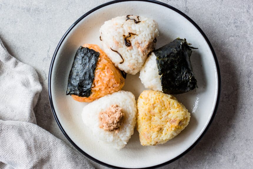 Creamy Tuna Mayo Onigiri - Chef JA Cooks