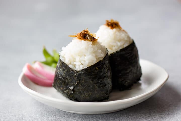 Okaka Onigiri (Bonito Flake) - Chef JA Cooks