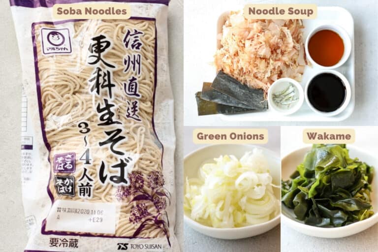 Easy Soba Noodle Soup (Japanese Kake Soba) | Chef JA Cooks