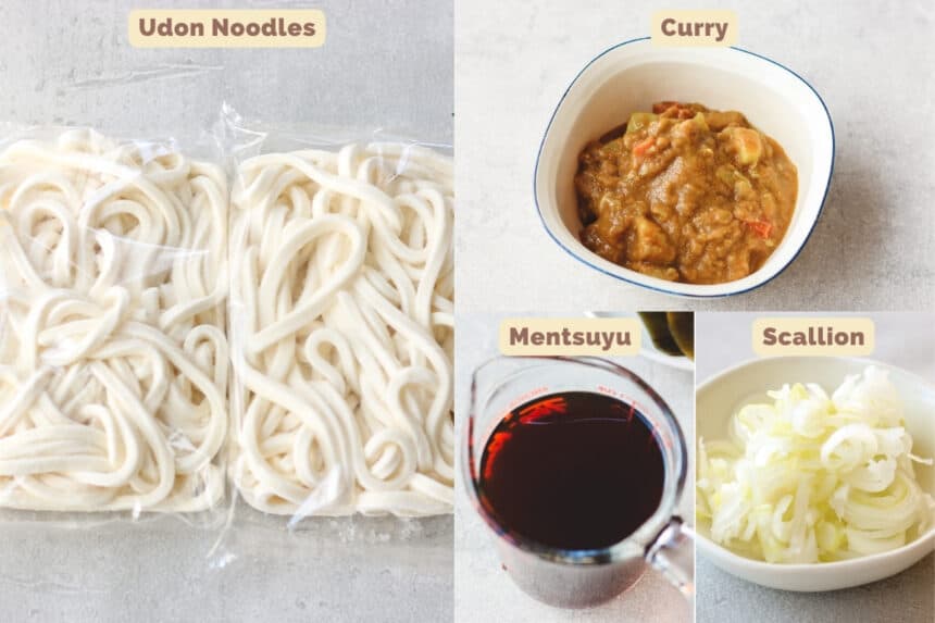 Easy Japanese Curry Udon Recipe - Chef JA Cooks