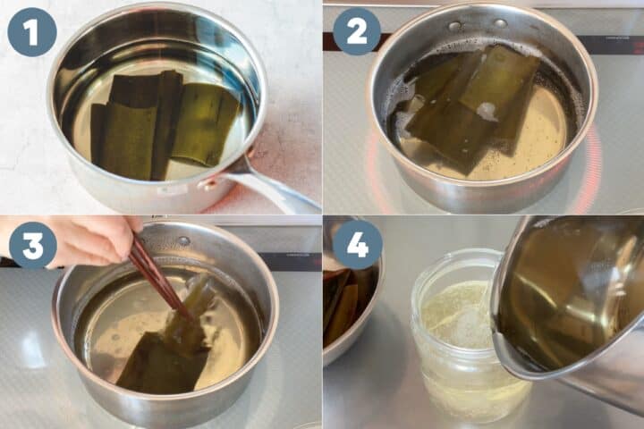 Kombu Dashi (Japanese Vegan Stock) - Chef JA Cooks