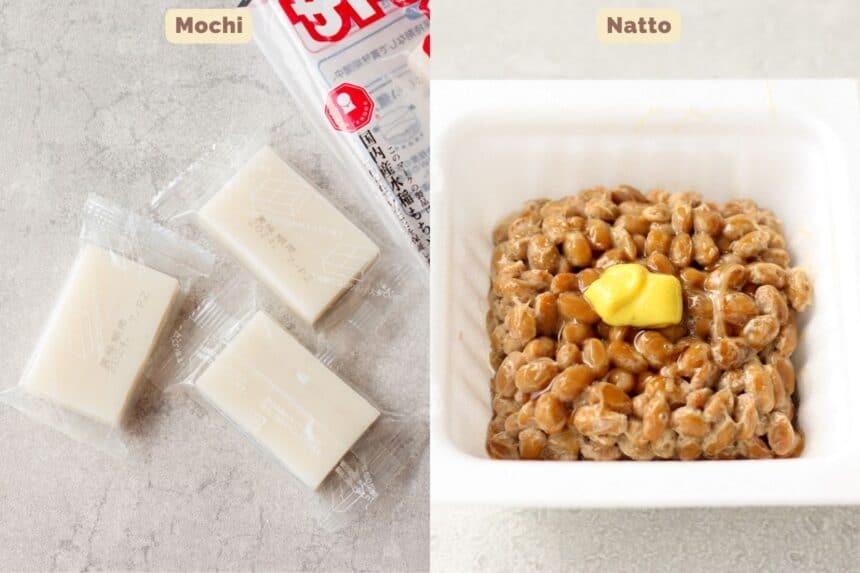 Natto Mochi - Chef JA Cooks