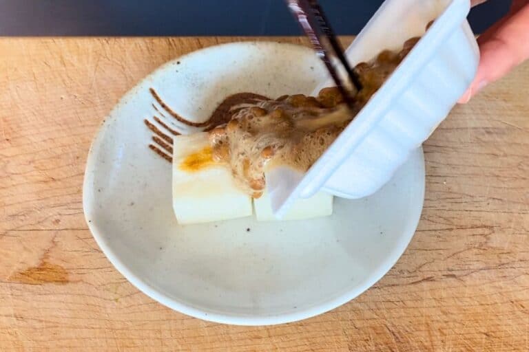 Natto Mochi (Grilled Mochi Recipe) - Chef JA Cooks
