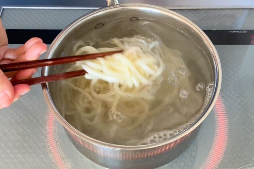 Zaru Udon (Japanese Cold Udon Noodles) - Chef JA Cooks