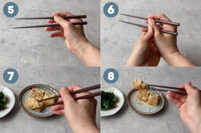 How To Hold Chopsticks The Japanese Way - Chef JA Cooks