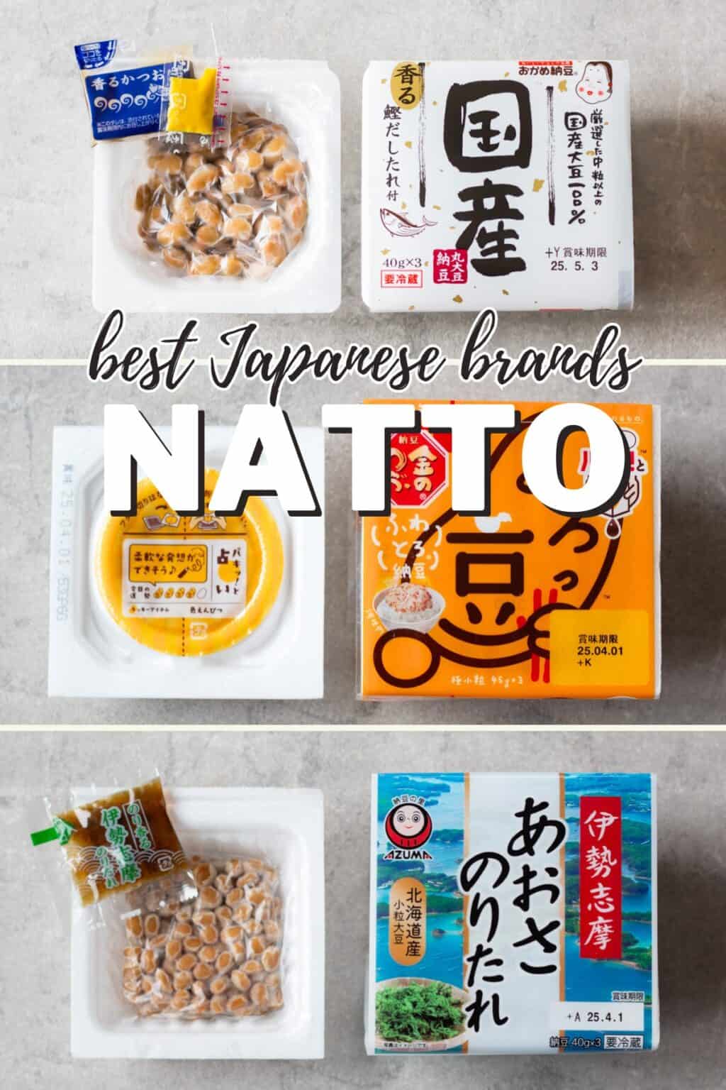 Popular Japanese Natto Brands - Chef JA Cooks