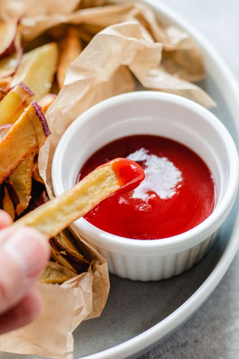 Crunchy Japanese Sweet Potato Fries - Chef JA Cooks