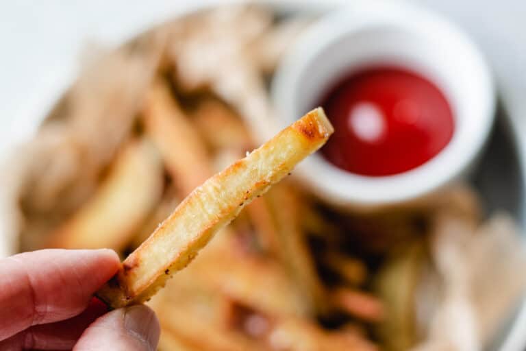 Crunchy Japanese Sweet Potato Fries - Chef JA Cooks