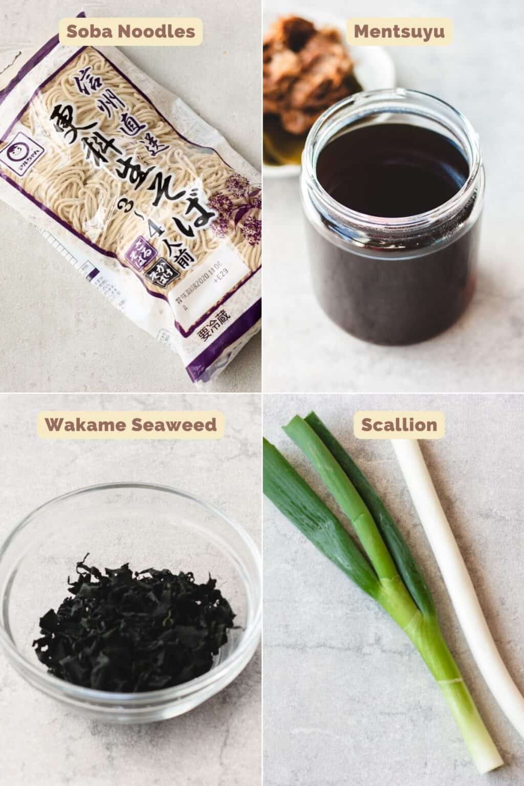 Kake Soba (Hot Soba Noodle Soup) - Chef JA Cooks