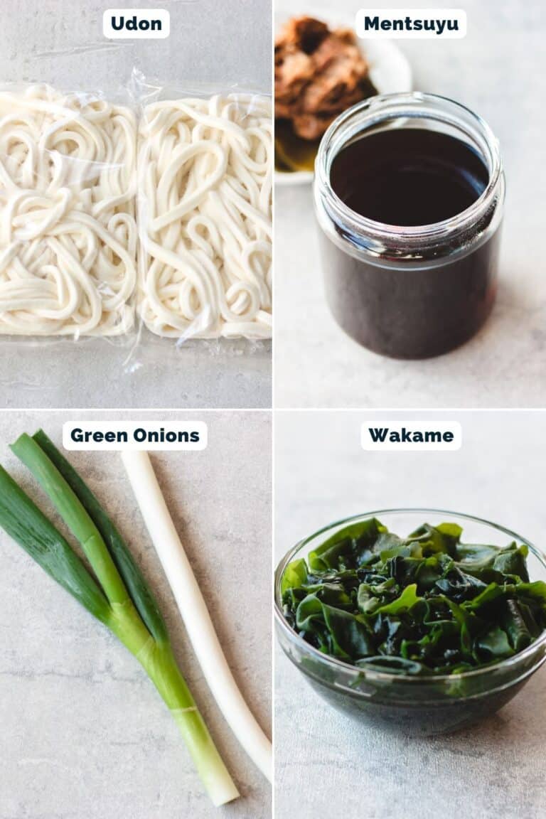 Kake Udon (Simple Udon Noodle Soup) - Chef JA Cooks