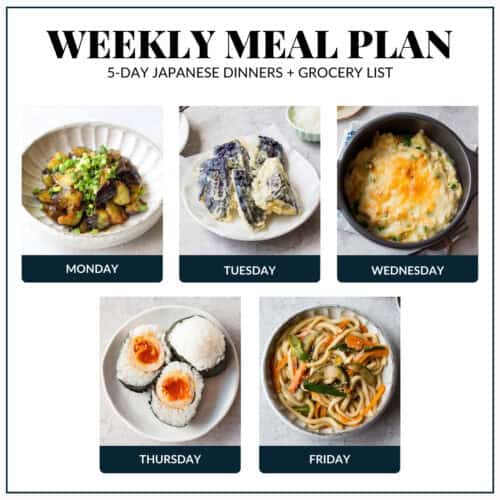 Japanese Curry & Tofu Dinner Meal Plan - Chef JA Cooks