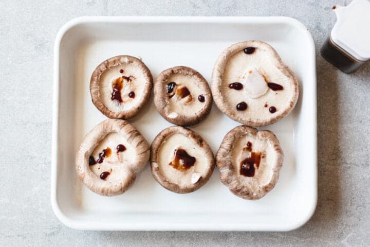 Savory Roasted Shiitake Mushrooms With Cheese - Chef JA Cooks