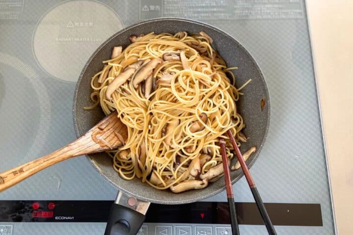 Shiitake Mushroom Pasta Recipe (Vegan) - Chef JA Cooks