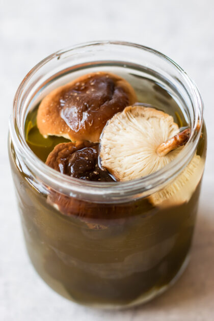 Vegan Dashi with Kombu and Dried Shiitake - Chef JA Cooks