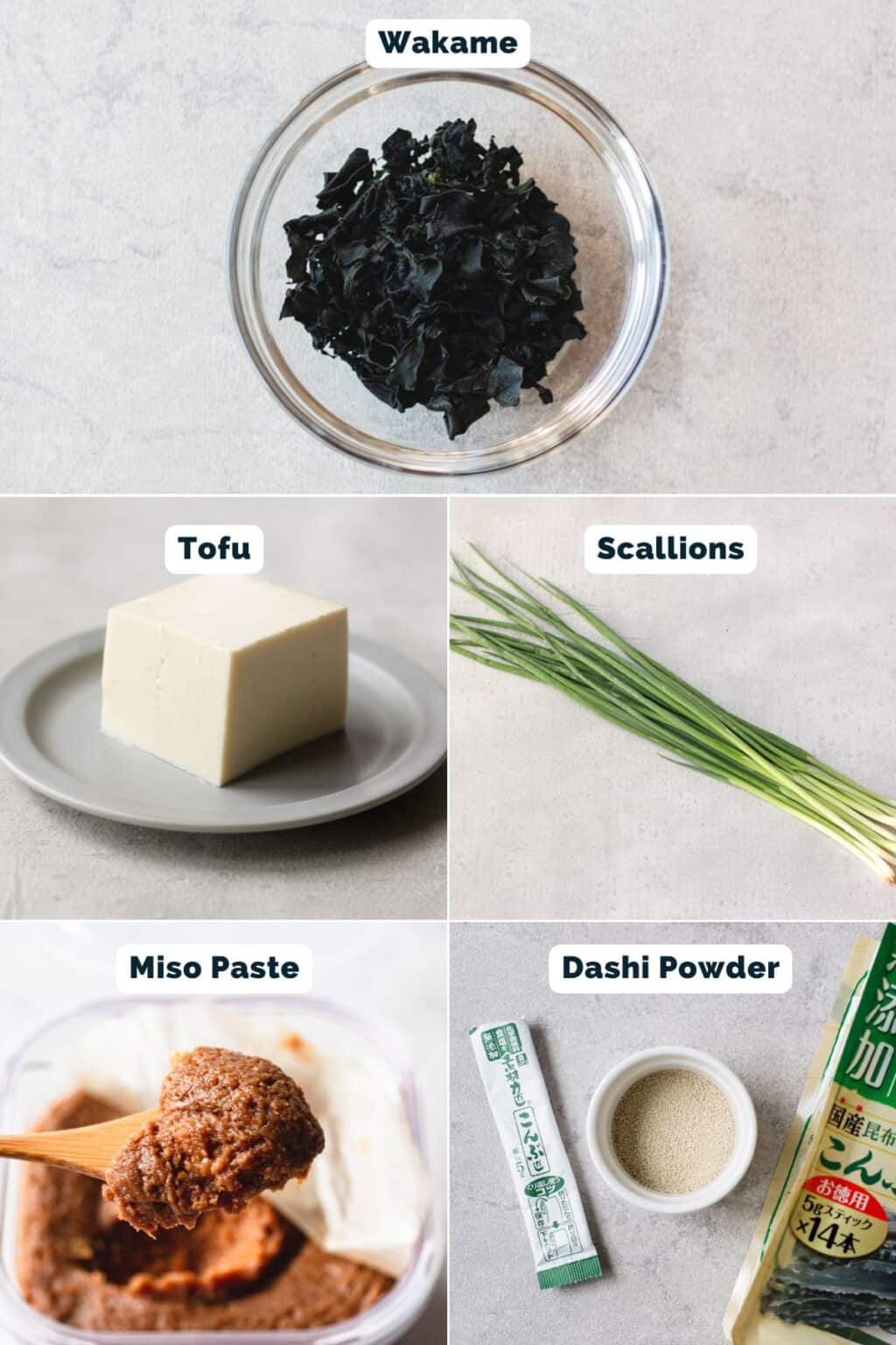 Wakame Miso Soup (Japanese Seaweed Soup Recipe) - Chef JA Cooks