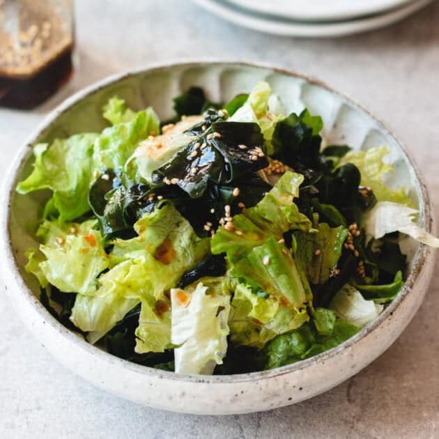 Easy Wakame Salad (Japanese Seaweed Salad) - Chef JA Cooks