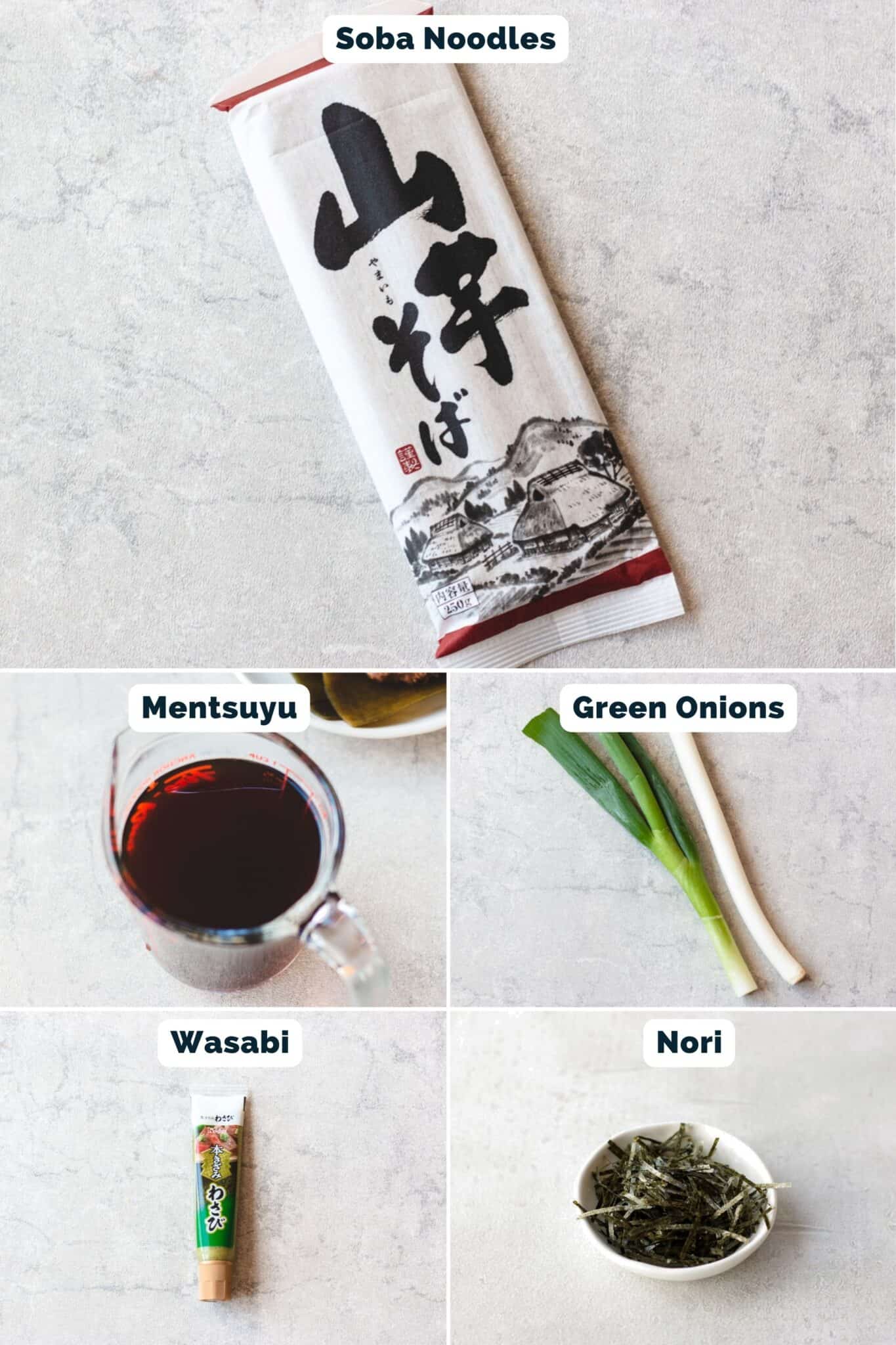 Zaru Soba (Japanese Cold Soba Noodles) - Chef JA Cooks