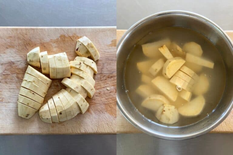 Mashed Japanese Sweet Potato Recipe - Chef JA Cooks