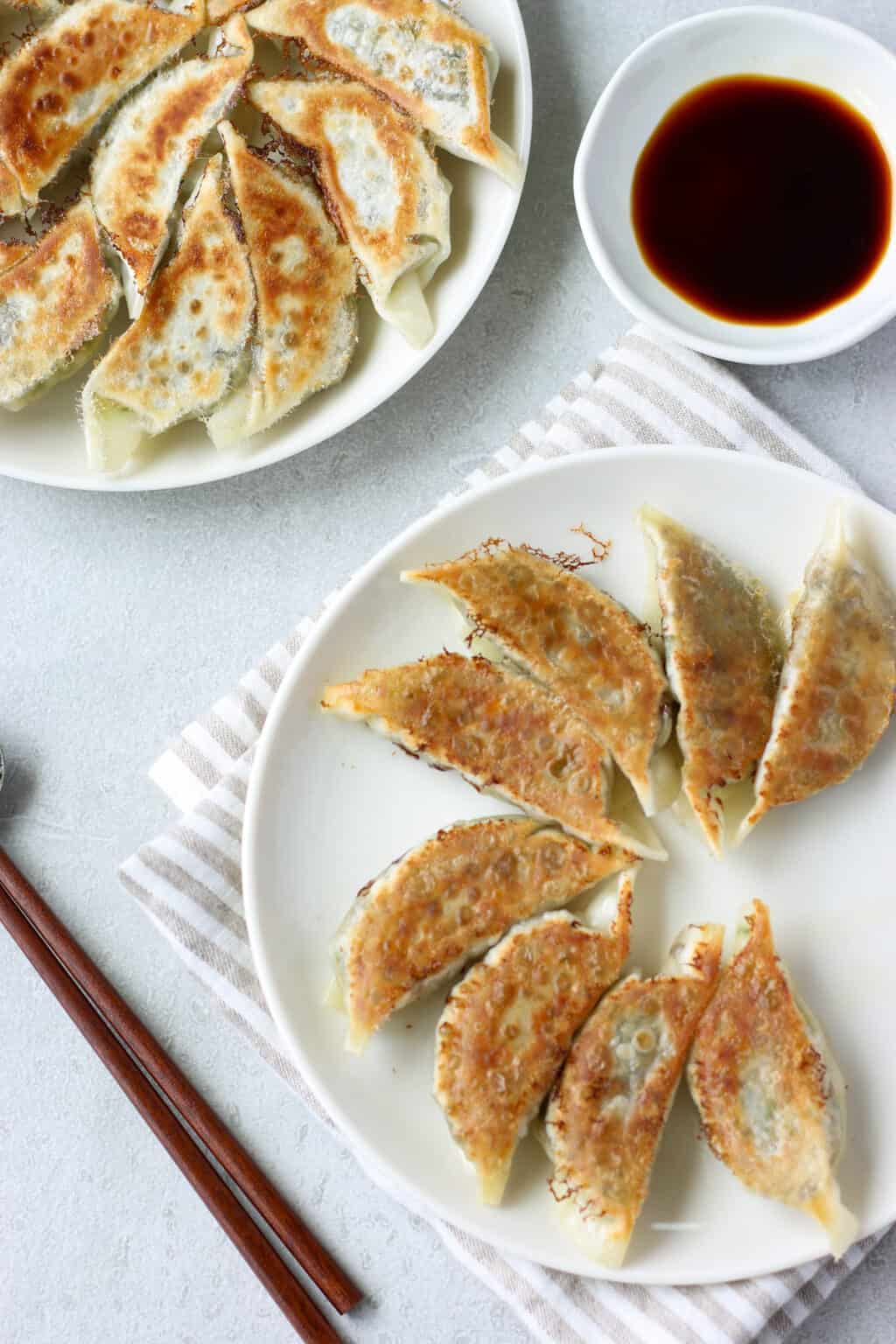 Easy Vegetable Gyoza Recipe (Vegan) - Chef JA Cooks