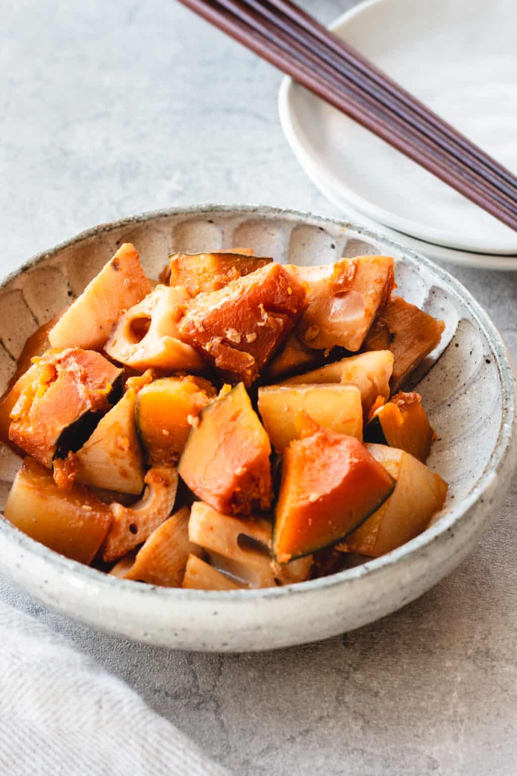 Easy Nimono Recipe with Japanese Vegetables - Chef JA Cooks