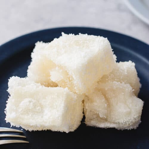 Crispy Fried Mochi (Japanese Rice Cake Recipe) - Chef JA Cooks