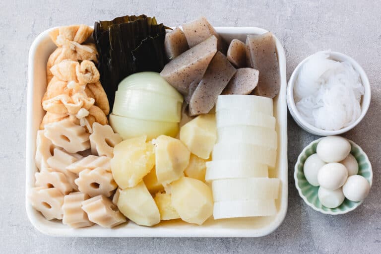 Vegetarian Oden Recipe (Japanese Winter Stew) - Chef JA Cooks