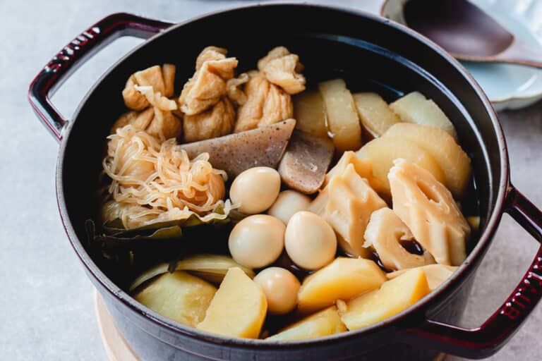 Vegetarian Oden Recipe (Japanese Winter Stew) - Chef JA Cooks