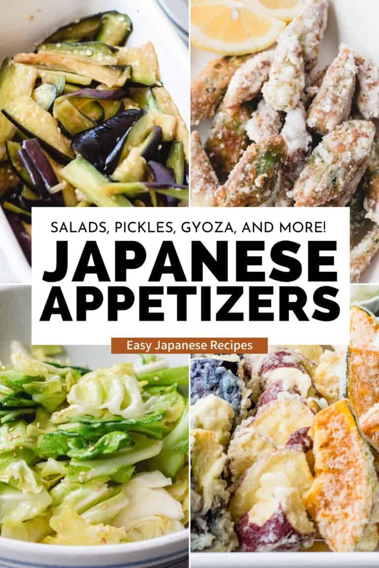 19 Vegetarian Japanese Appetizers Perfect for a Home Party - Chef JA Cooks