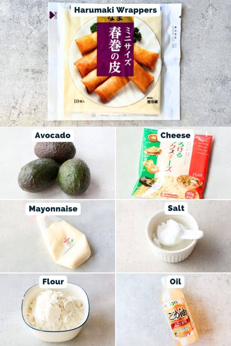 Avocado and Cheese Harumaki (Japanese Spring Rolls) - Chef JA Cooks