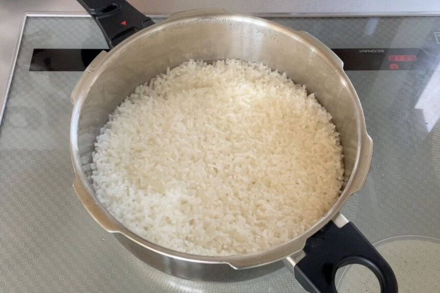 How to Cook Japanese Rice in a Pressure Cooker - Chef JA Cooks
