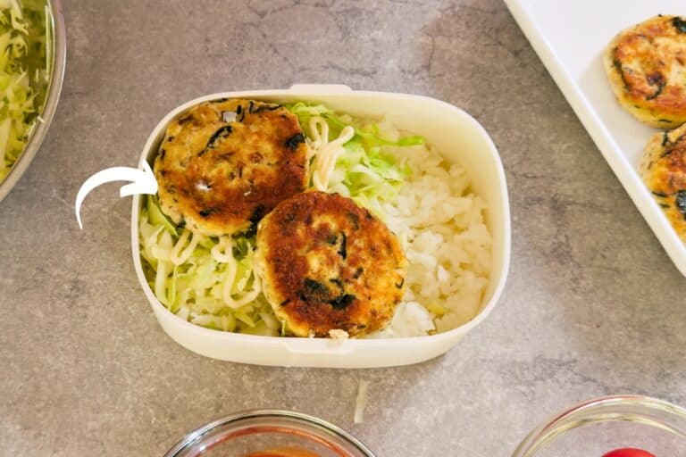Bento Box Ideas: Saba Hambagu and Fresh Veggies! - Chef JA Cooks