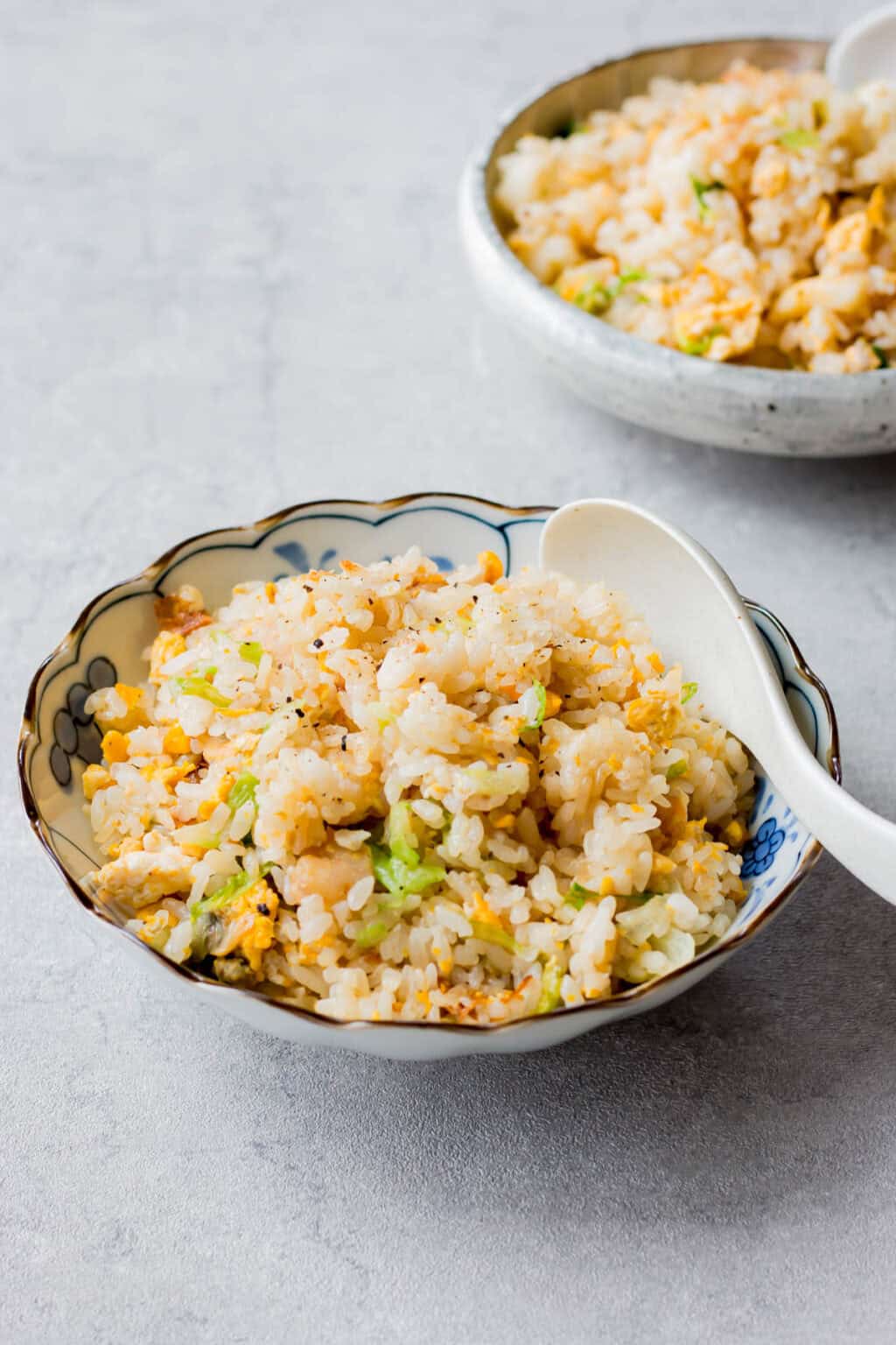Seafood and Lettuce Fried Rice - Chef JA Cooks