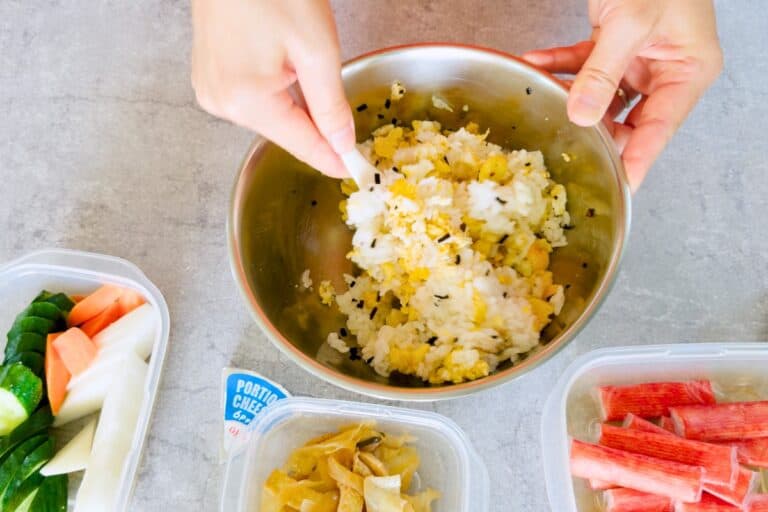 Bento Box Ideas: Egg Onigiri and Veggie Sides - Chef JA Cooks