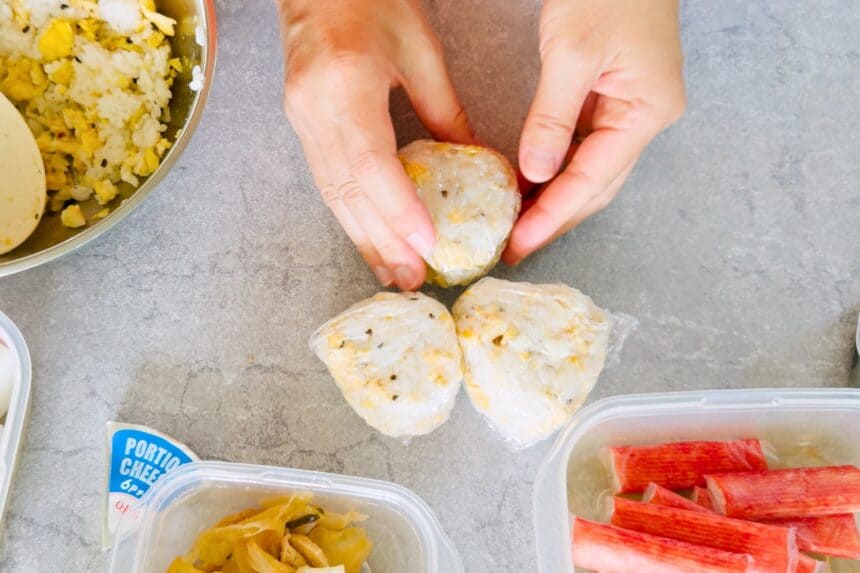 Bento Box Ideas: Egg Onigiri and Veggie Sides - Chef JA Cooks