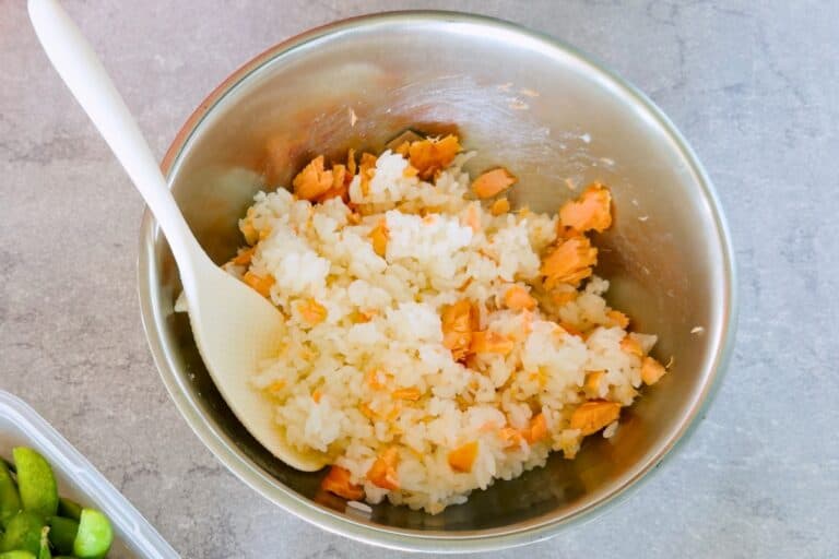 Bento Box Ideas: Salmon Onigiri and Veggie Sides - Chef JA Cooks