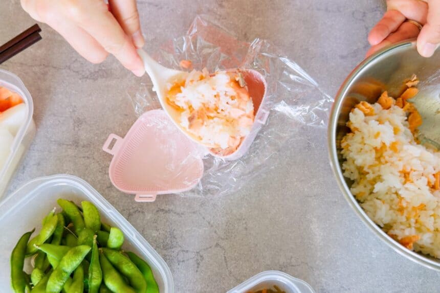 Bento Box Ideas: Salmon Onigiri and Veggie Sides - Chef JA Cooks