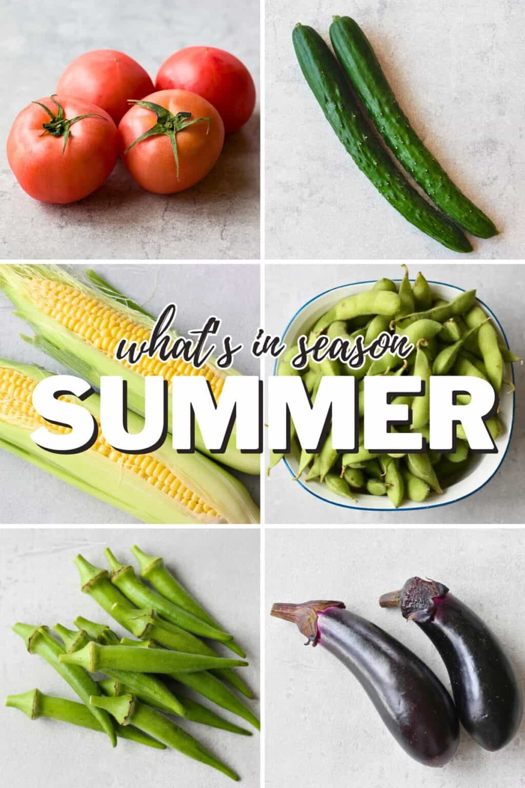 What’s in Season: Summer Vegetables in Japan - Chef JA Cooks