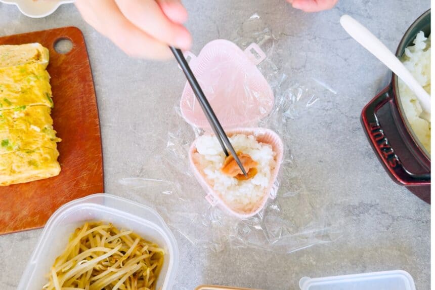 Bento Box Ideas: Ume Onigiri and Tamagoyaki (Vegetarian) - Chef JA Cooks