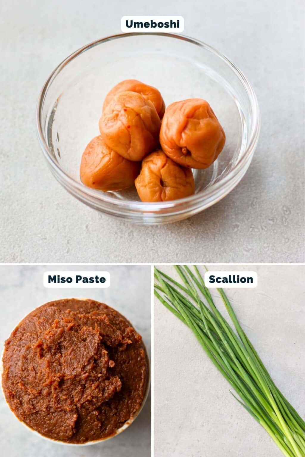 Umeboshi Miso Soup - Chef JA Cooks