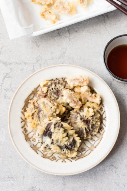Shiitake Mushroom Tempura - Chef JA Cooks