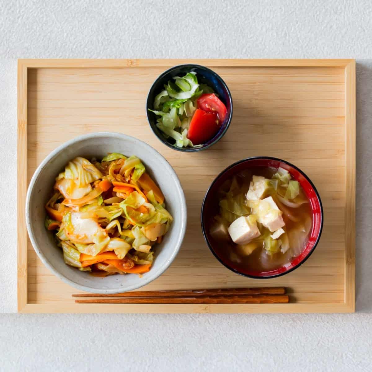 Easy Japanese Meal: Three Cabbage Dishes - Chef JA Cooks