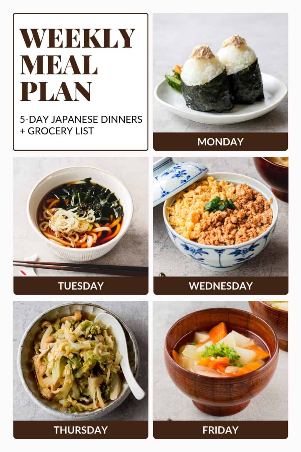 Beginner-Friendly Japanese Winter Meal Plan - Chef JA Cooks
