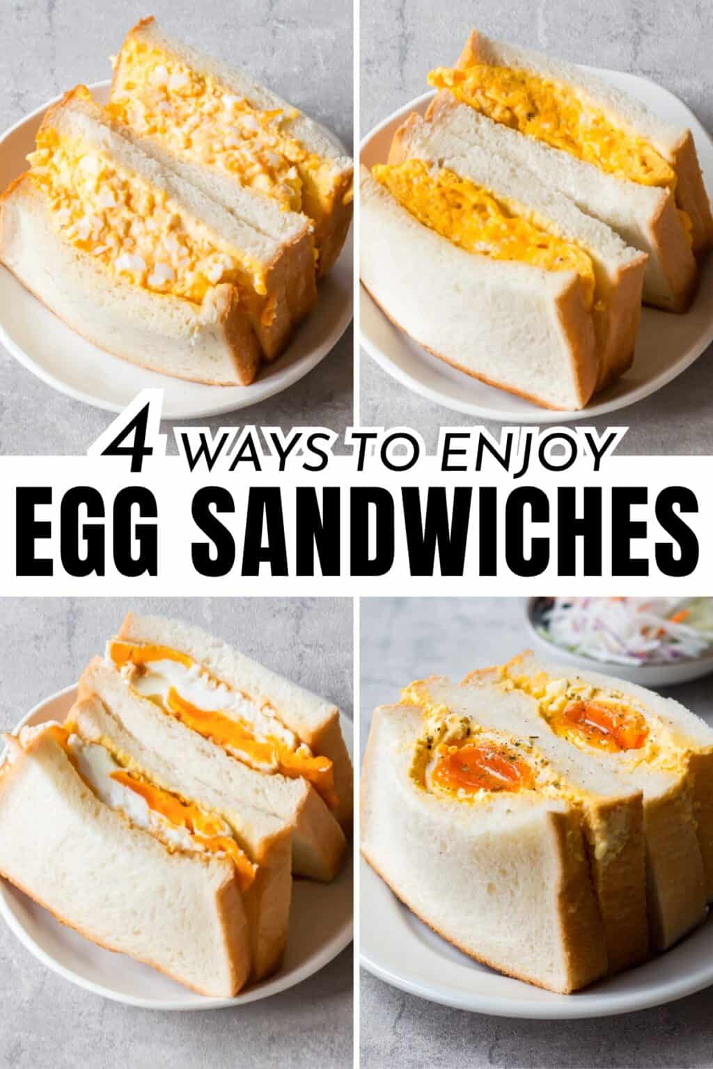 4 Ways to Enjoy Egg Sandwiches - Chef JA Cooks
